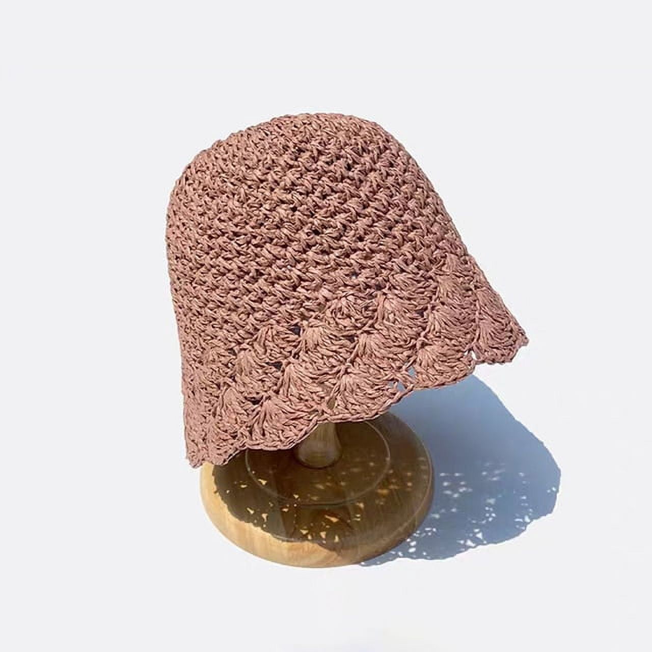 NEW Summer women Holiday Straw Hat Lady Summer Sun Hat Visor cap Panama ...