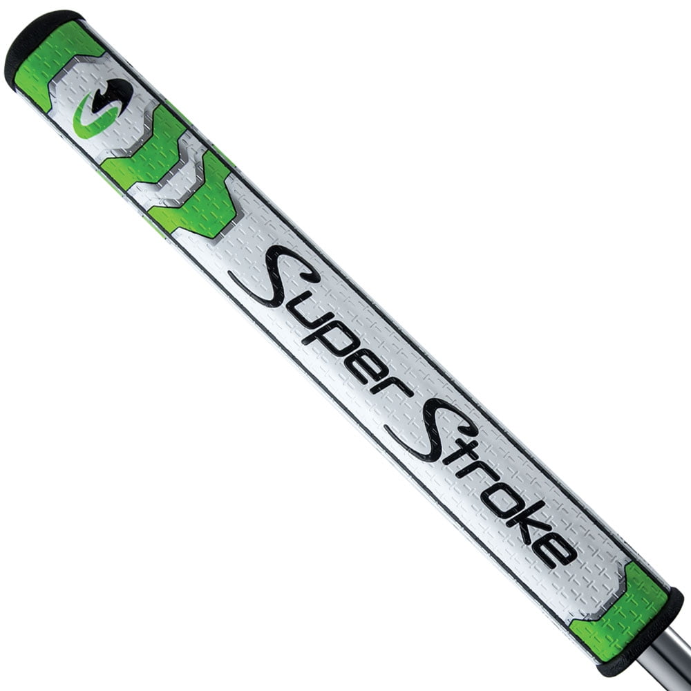 NEW SuperStroke Slim 3.0 CounterCore White/Green Putter Grip w/ 50g ...