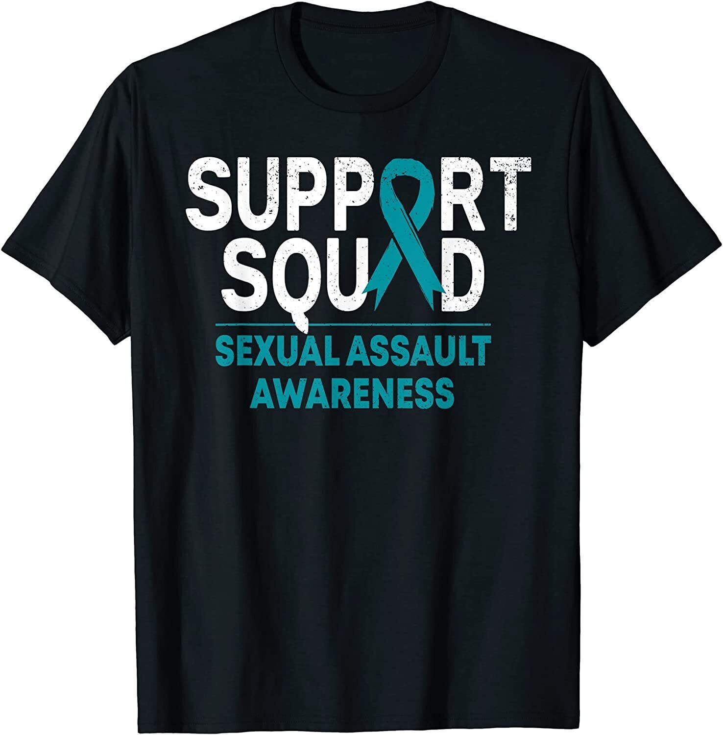 NEW! Support Squad Sexual Assault Awareness Month Ribbon T-Shirt - MADE ...