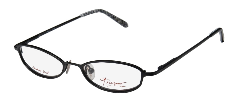 Thalia Ave Women's Prescription Vision Eyeglasses RX, Full-Rim Black ...