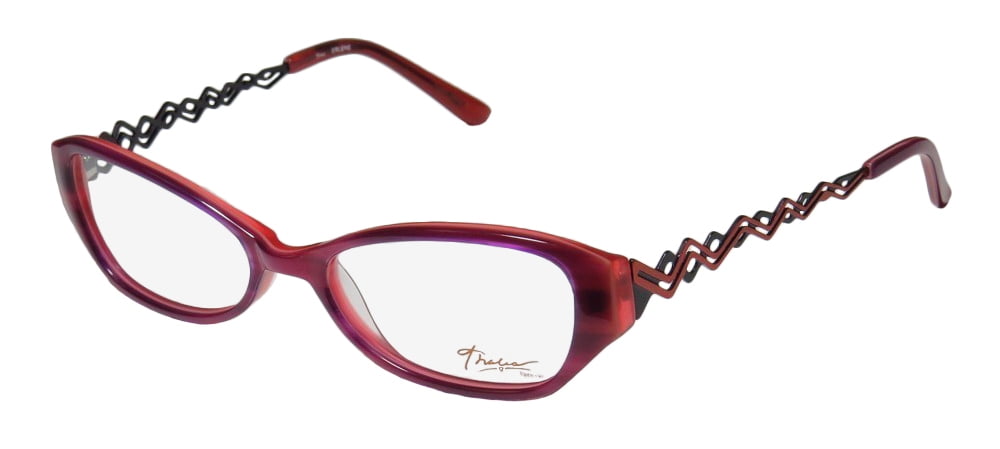 Thalia Corazonada Half-rim Crystal Rhinestone Glasses Thalia Corazonada ...