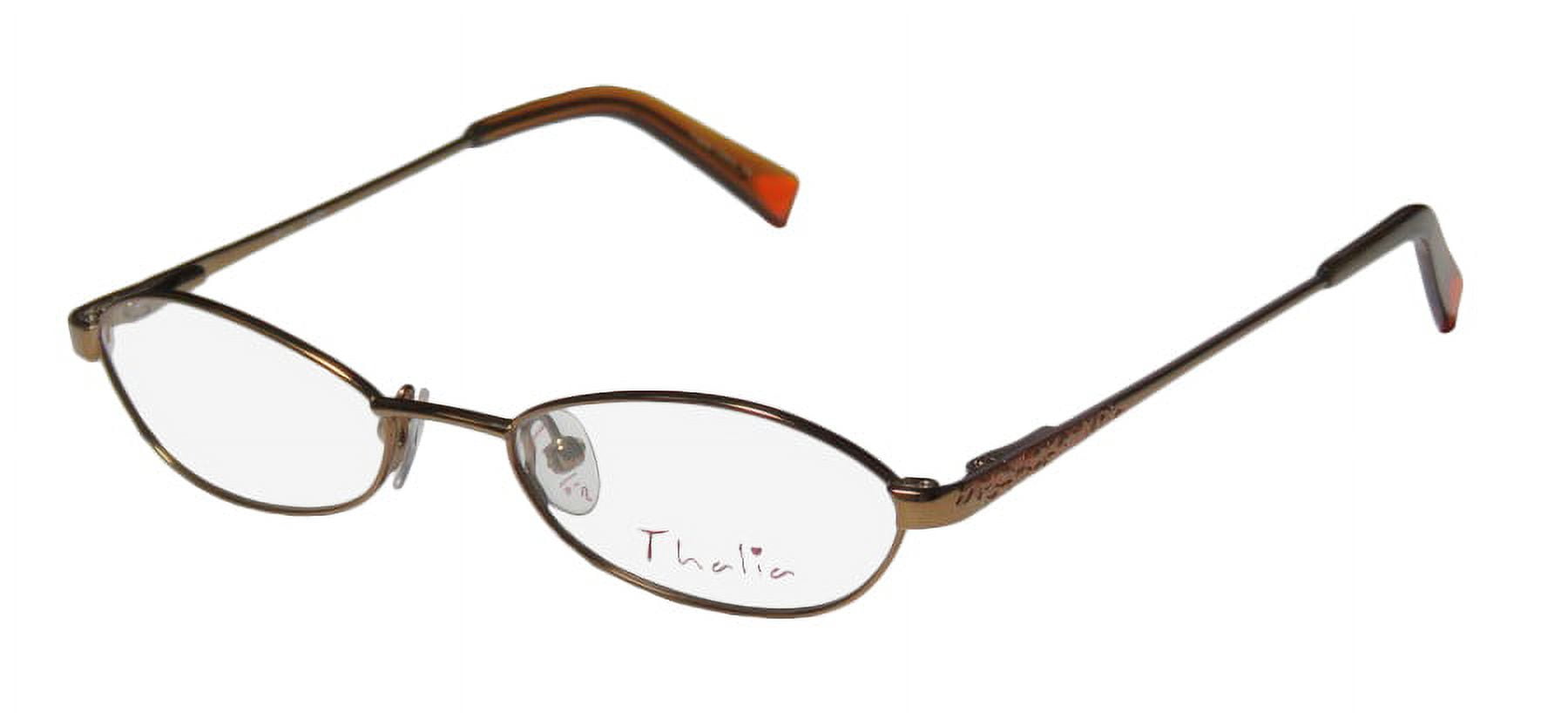NEW THALIA KADI WOMENS/LADIES DESIGNER FULL-RIM SHINY BRONZE PERFECT ...