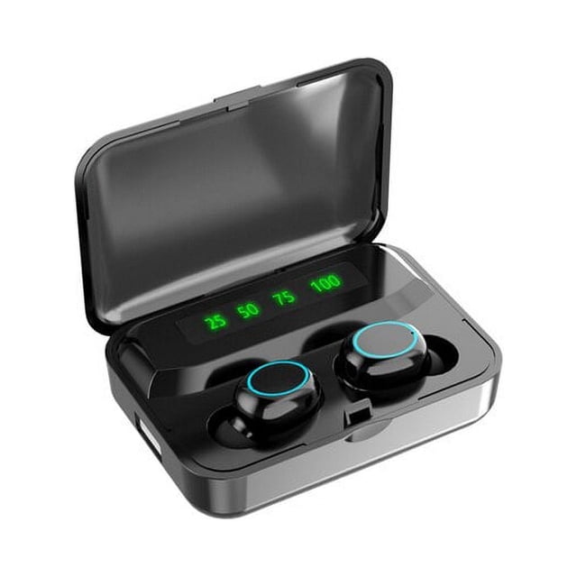 NEW TWS Bluetooth 5.0 Headphones 9D Stereo Wireless Earphones Smart LED ...