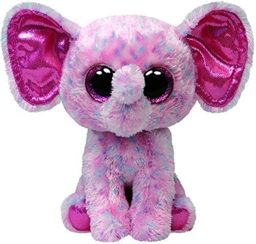 NEW TY Beanie Boos - Ellie Elephant REGULAR (Glitter Eyes) Small 6 ...