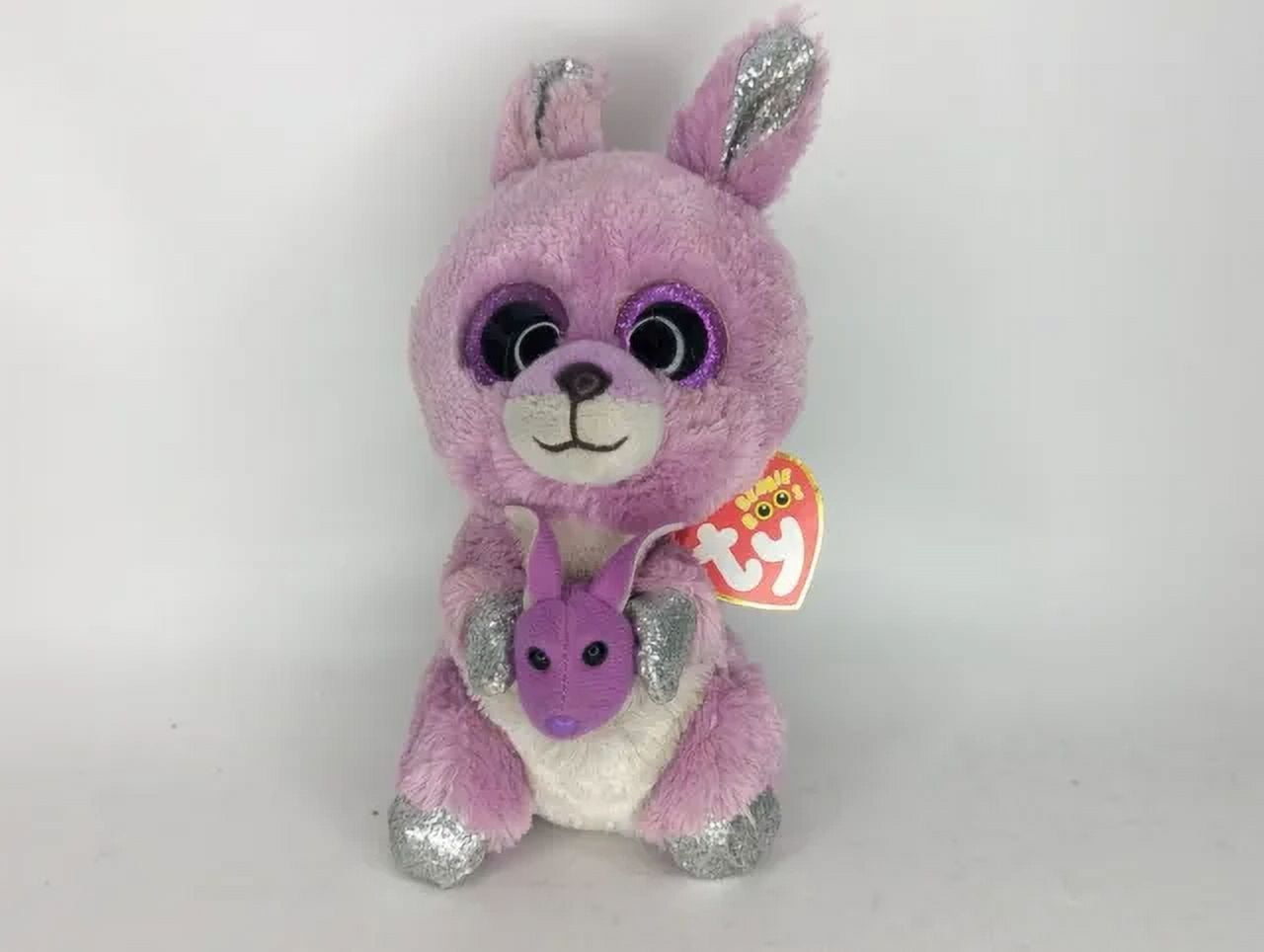 NEW TY Beanie Boos - RORY Rare Purple Kangaroo 6" Plush Claire's ...