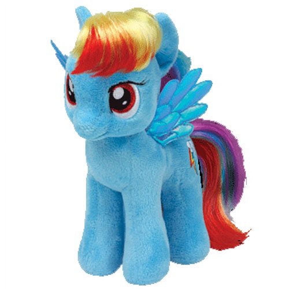 Ty Beanie Boo's Rainbow Dash Stuffed Animal Pony - 7" Plush (No Hang ...