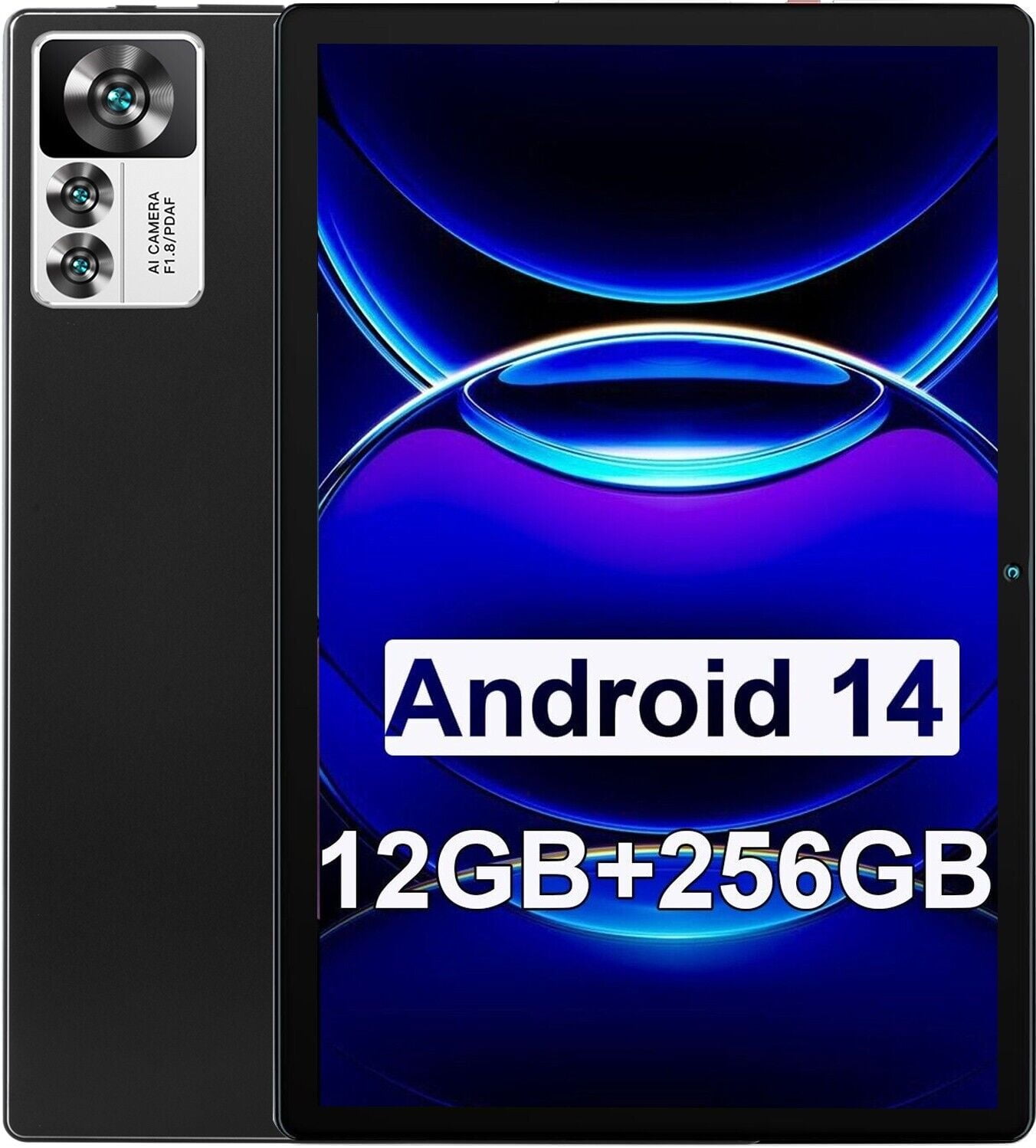 NEW Tablet 12GB RAM+256GB Android 14 Gaming Pad PC HD 1920X1200 8-Core ...