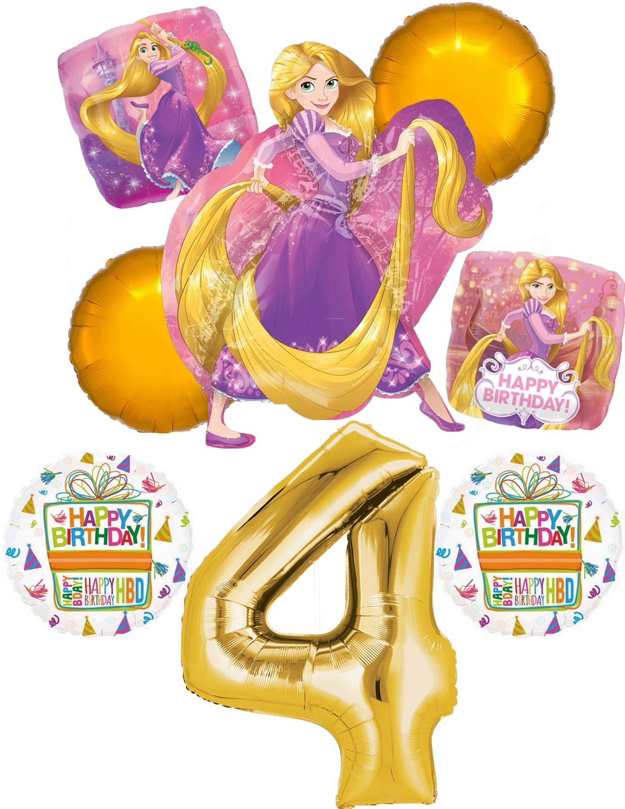 Rapunzel Having A Party