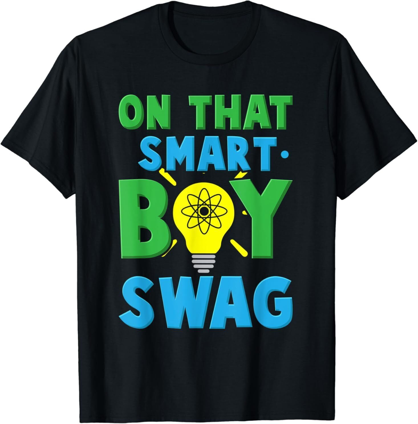 NEW That Smart Boy Funny STEM School Science Tech Math IQ Tee T-Shirt S-5XL - Walmart.com