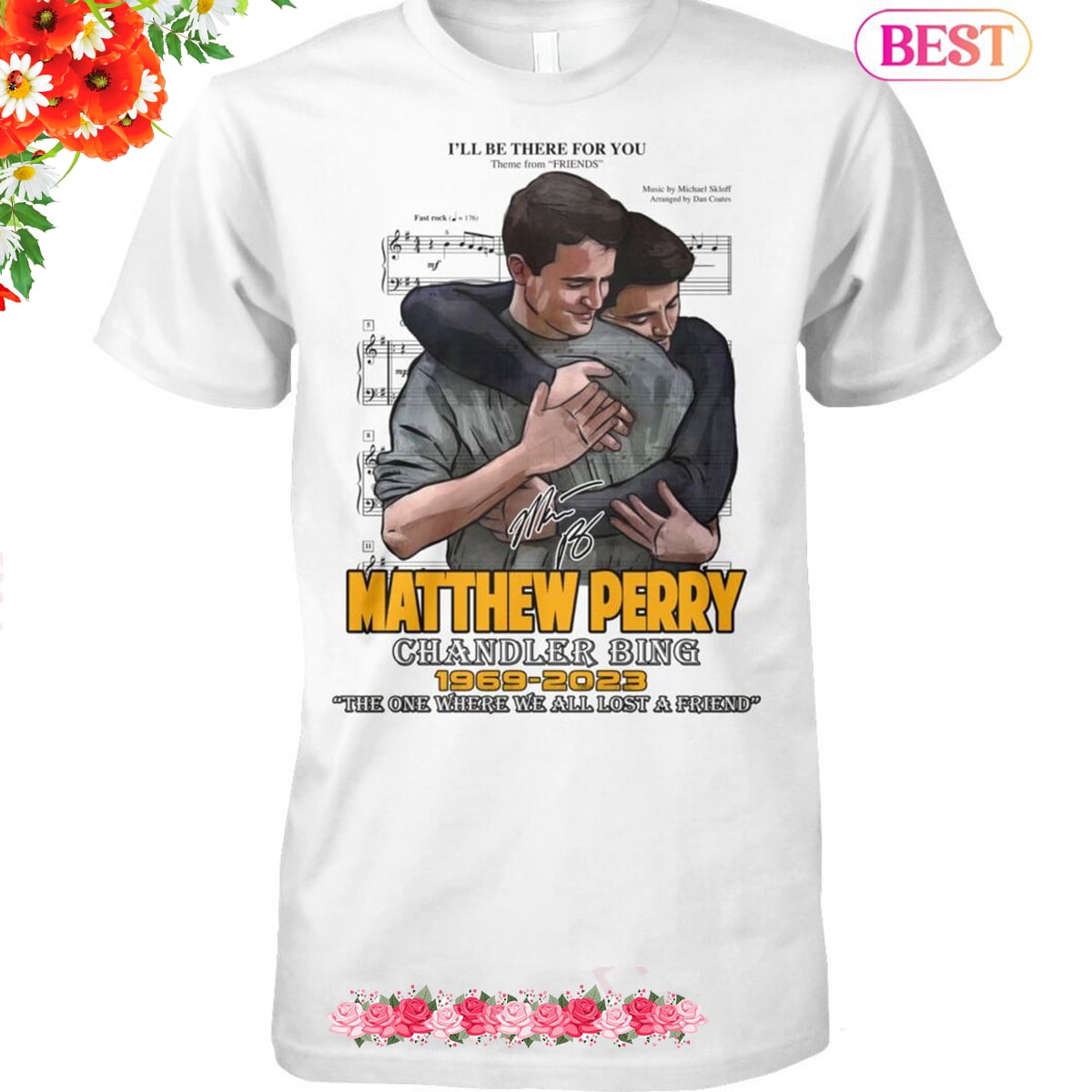 NEW The One Where We All Lost A Friend Matthew Perry Chandler Bing 1969 ...