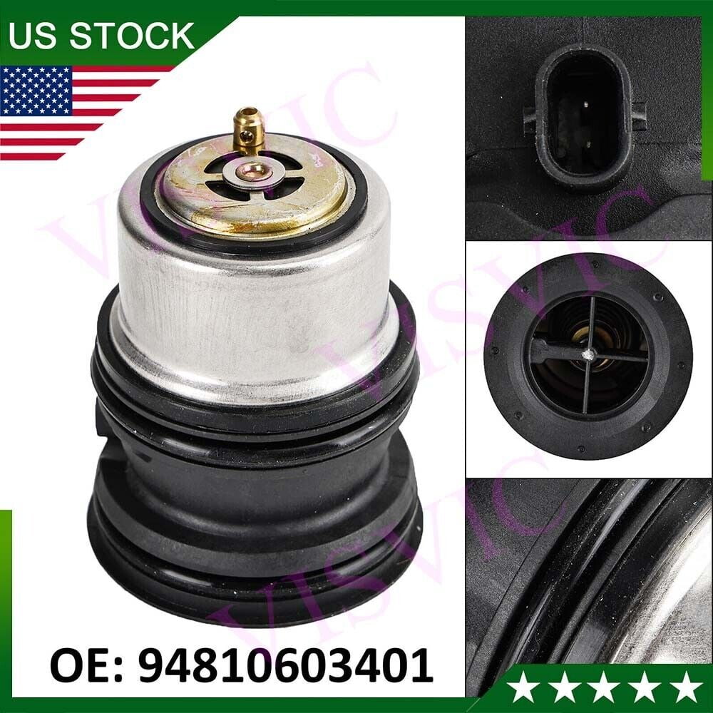NEW Thermostat For Porsche Cayenne Panamera Macan 3.0L 3.6L 4.8L ...