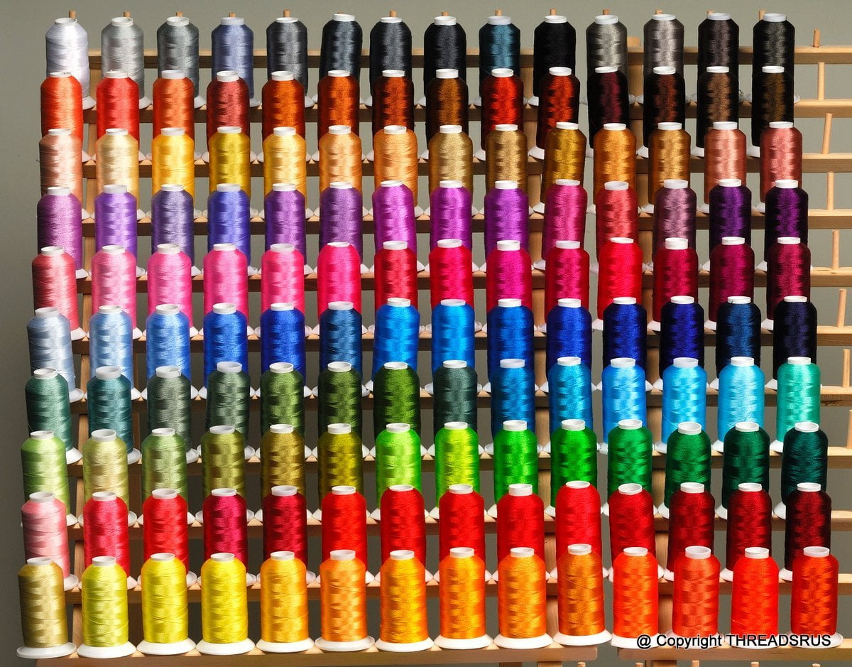 NEW ThreadNanny 165 CONES Polyester Machine Embroidery Threads 40wt ...