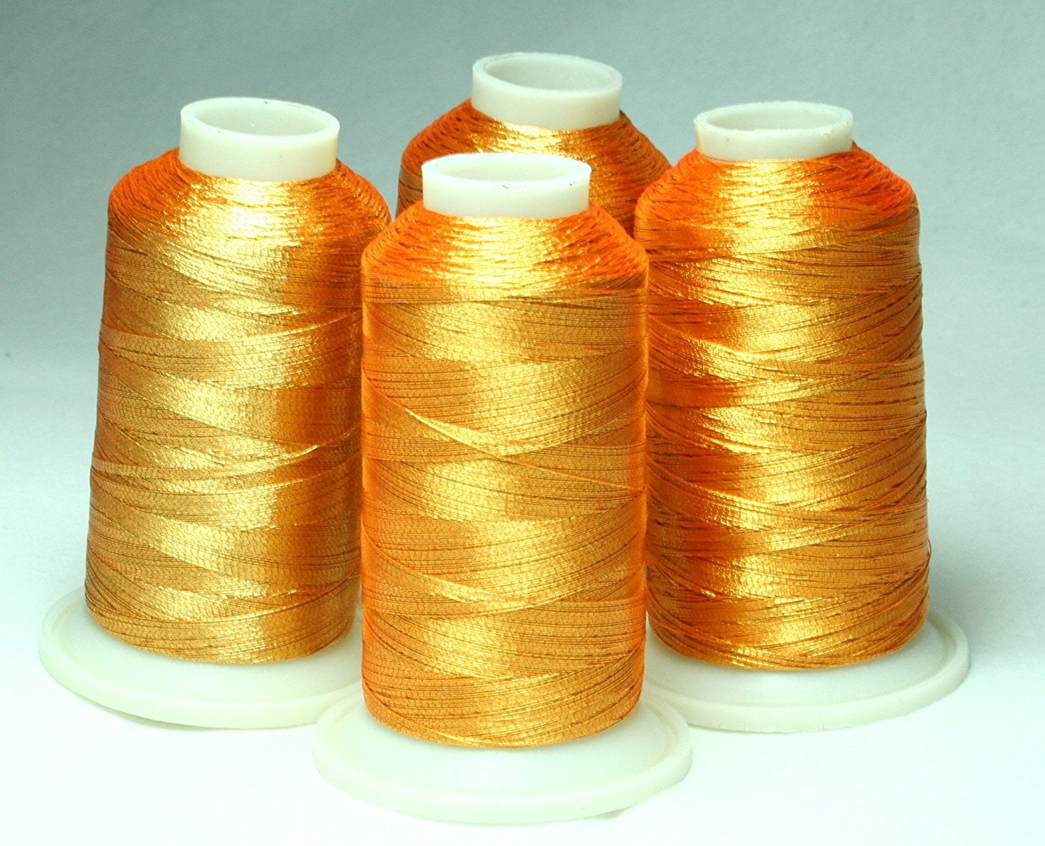 NEW ThreadNanny 4 CHRISTMAS GOLD METALLIC MACHINE EMBROIDERY THREAD ...