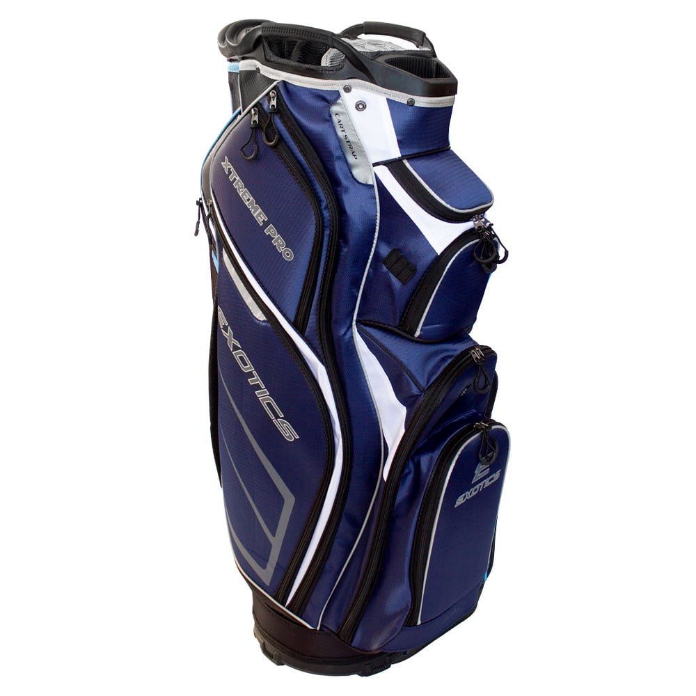 NEW Tour Edge Exotics Xtreme Pro Deluxe Cart Bag - Navy - Walmart.com