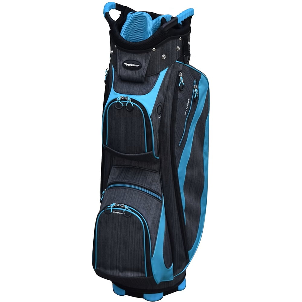 NEW Tour Gear Golf 300 Series Deluxe Golfers Cart Bag 14-Way- Gray ...