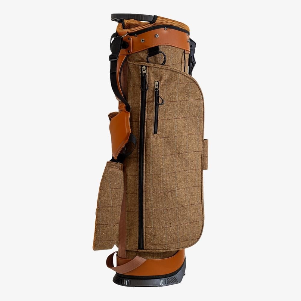 NEW Traditions Premium Golf Bag Stand / Carry - Brown Plaid - Walmart.com