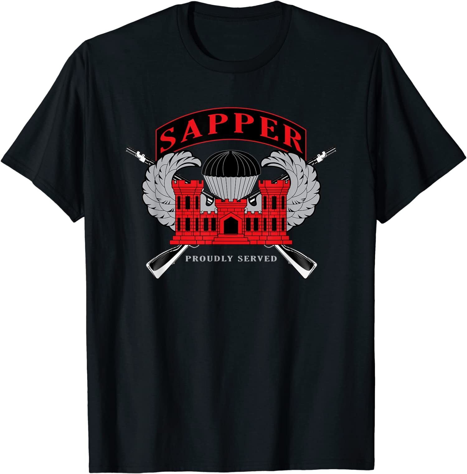 NEW U.S. Army Combat Engineers Sapper T-Shirt - Walmart.com