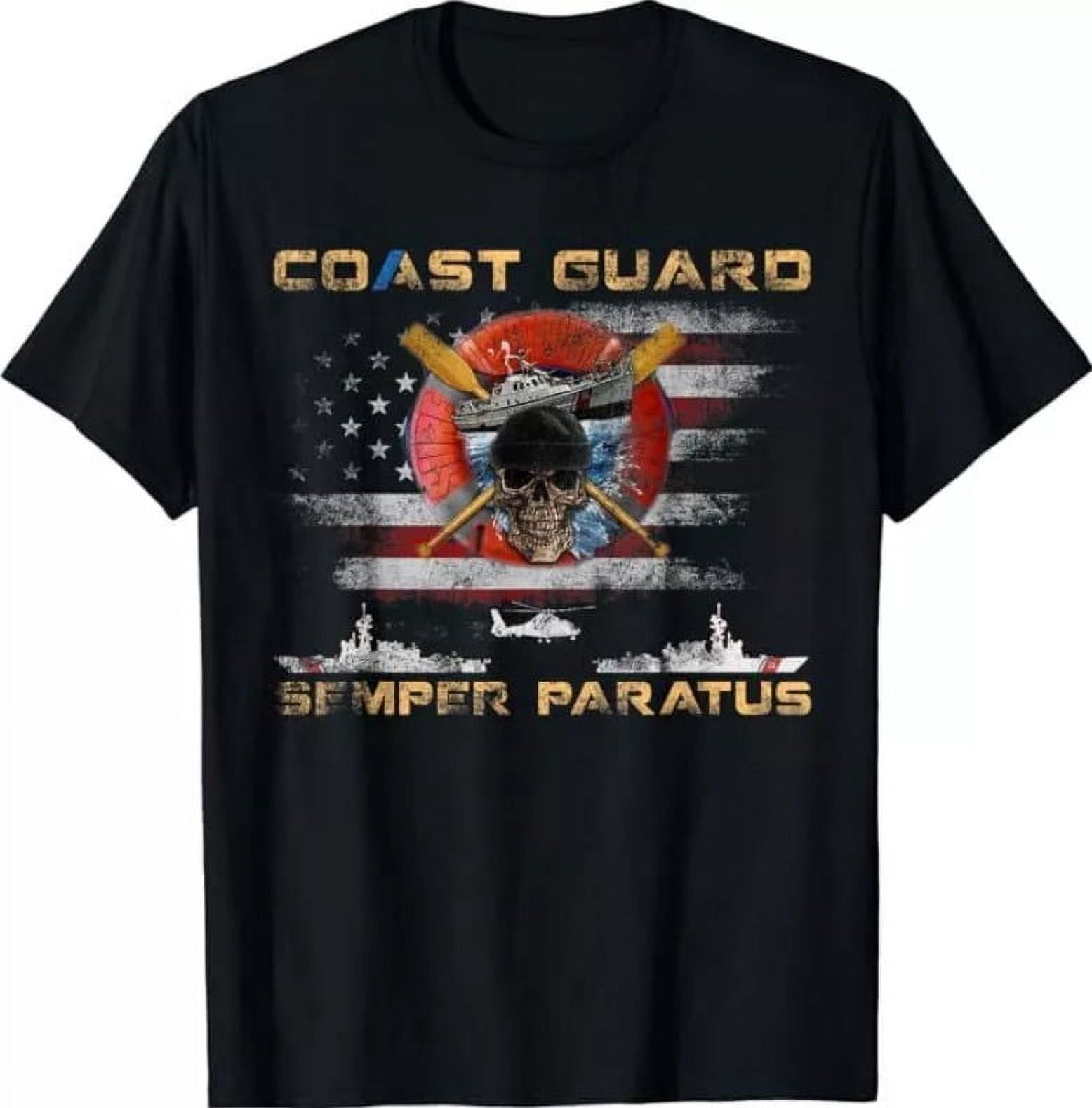 NEW U.S. Coast Guard USCG SEMPER PARATUS T-Shirt - Walmart.com