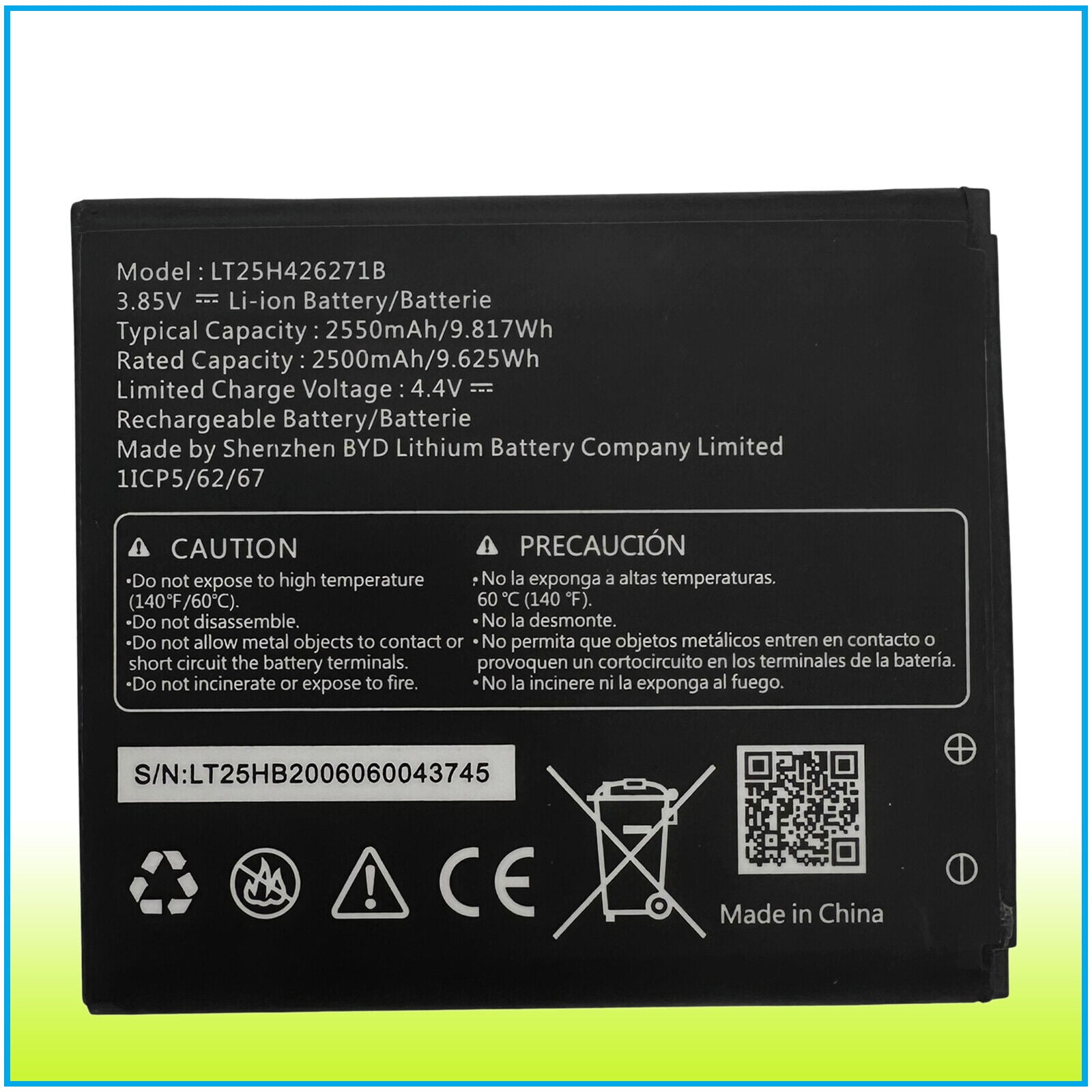 NEW U316AT Replacement Battery For Wiko Life 2 U307AS / Wiko Life 3 ...