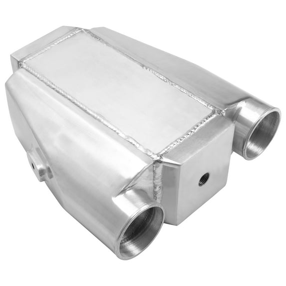 NEW Universal Air to Water Intercooler A/W IC 2.5" in 3" out For Jet ...