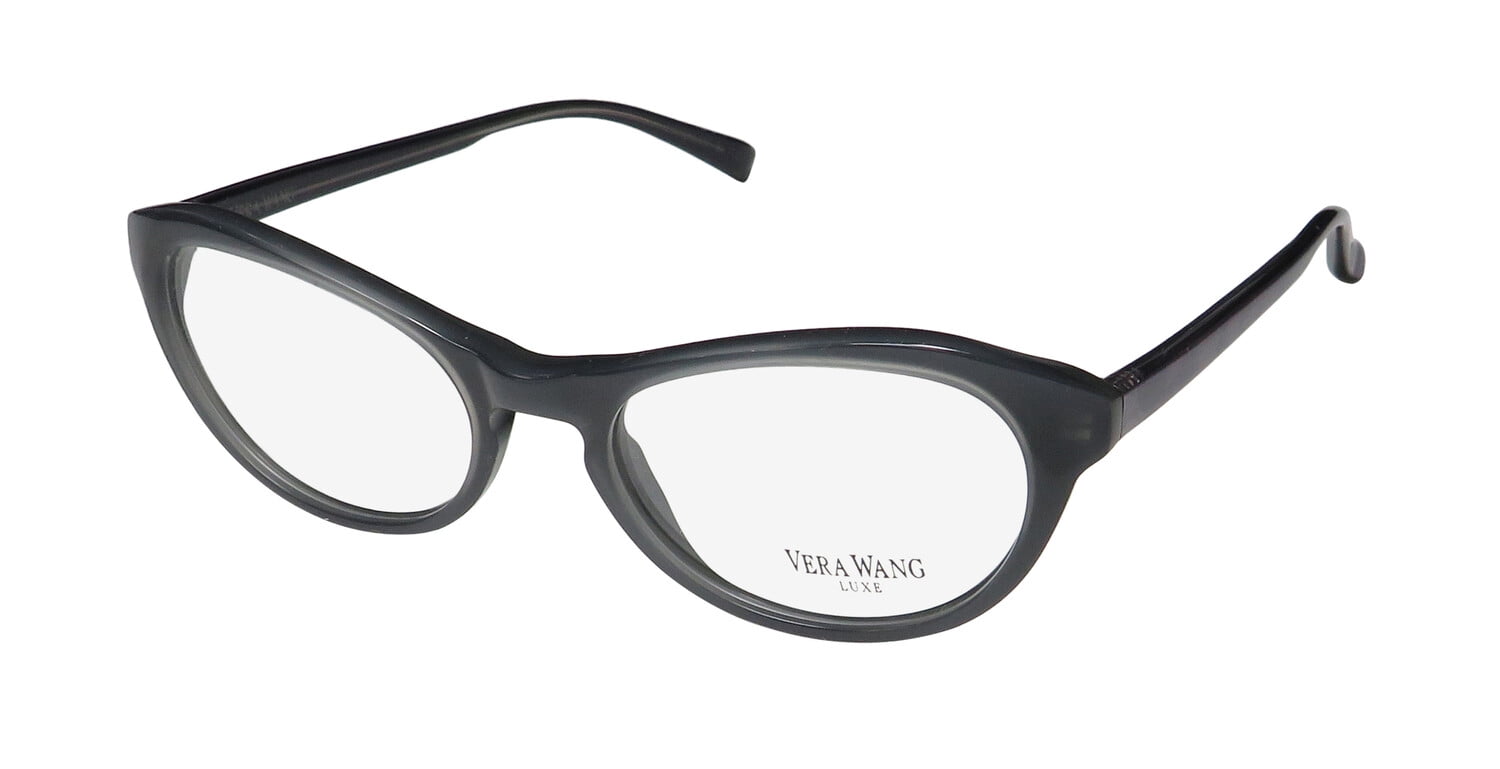 VERA WANG Women's Full-Rim Eyeglasses Frames V024 Suede Horn VERA WANG Women's Full-Rim Eyeglasses Frames V024 Suede Horn