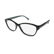 NEW VERA WANG V385 WOMENS/LADIES CAT EYE FULL-RIM BLACK FRAME DEMO ...