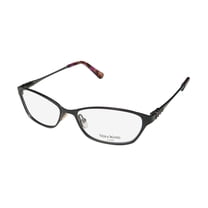 NEW VERA WANG V47 WOMENS/LADIES CAT EYE FULL-RIM BLACK STUNNING CAT EYE ...