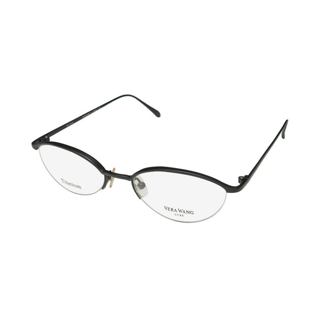 NEW VERA WANG LUXE MIREILLE 3 WOMENS/LADIES DESIGNER HALF-RIM TITANIUM ...
