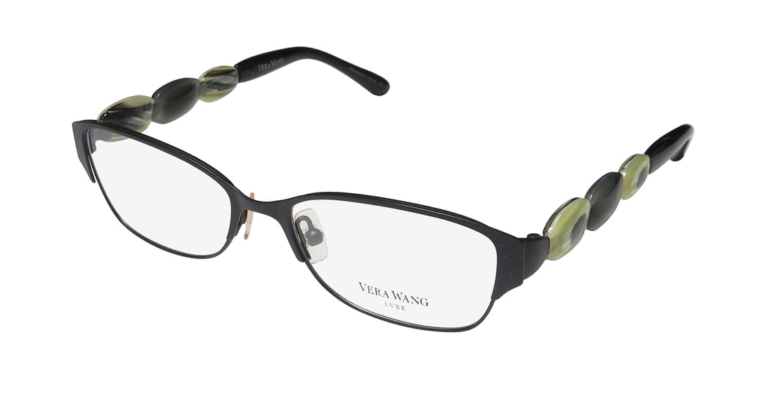 NEW VERA WANG LUXE ODILE WOMENS/LADIES DESIGNER FULL-RIM BLACK FRAME ...