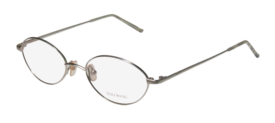 NEW VERA WANG V08 WOMENS/LADIES DESIGNER FULL-RIM SILVER CLASSIC DESIGN ...