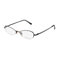 New Vera Wang V110 Womens/Ladies Cat Eye Full-Rim Black Adjustable Nose ...