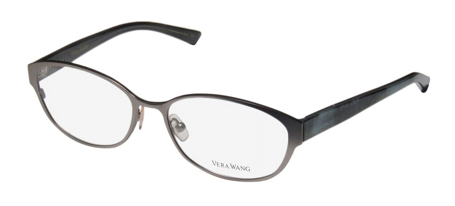 NEW VERA WANG V306 WOMENS/LADIES DESIGNER FULL-RIM SILVER / BLUE FRAME ...