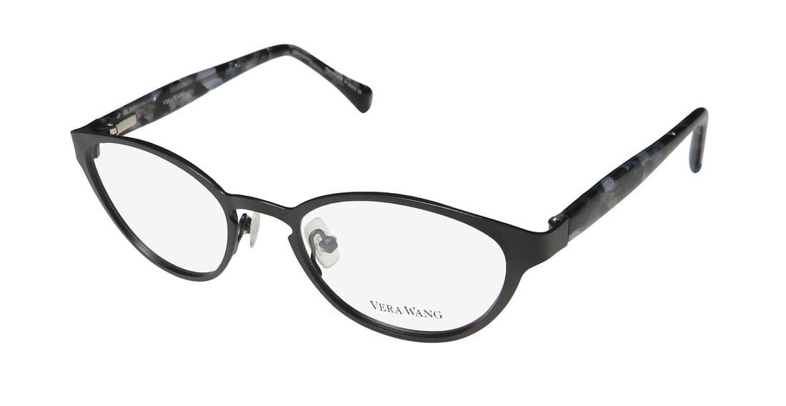 NEW VERA WANG V331 WOMENS/LADIES CAT EYE FULL-RIM BLACK FRAME DEMO ...