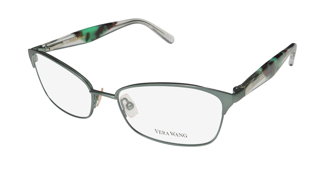 NEW VERA WANG V349 WOMENS/LADIES CAT EYE FULL-RIM FERN FRAME DEMO ...