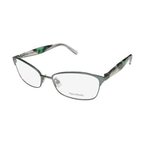 NEW VERA WANG V358 WOMENS/LADIES CAT EYE FULL-RIM TEAL FRAME DEMO ...