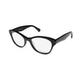 NEW VERA WANG V374 WOMENS/LADIES CAT EYE FULL-RIM BLACK FRAME DEMO ...