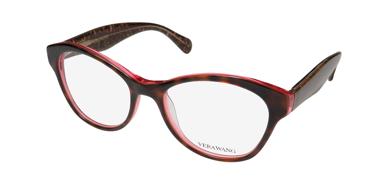 NEW VERA WANG V374 WOMENS/LADIES CAT EYE FULL-RIM KOBE TORTOISE FRAME ...