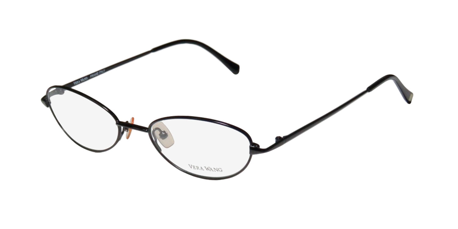 NEW VERA WANG V42 WOMENS/LADIES CAT EYE FULL-RIM BLACK ELEGANT & SIMPLE ...