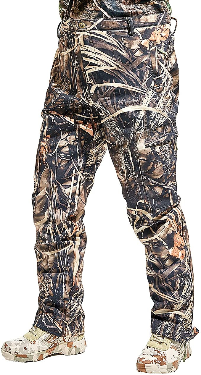 NEW VIEW Hunting Pants for Men, Ultra-Silent Water Resistant Camo Pants ...