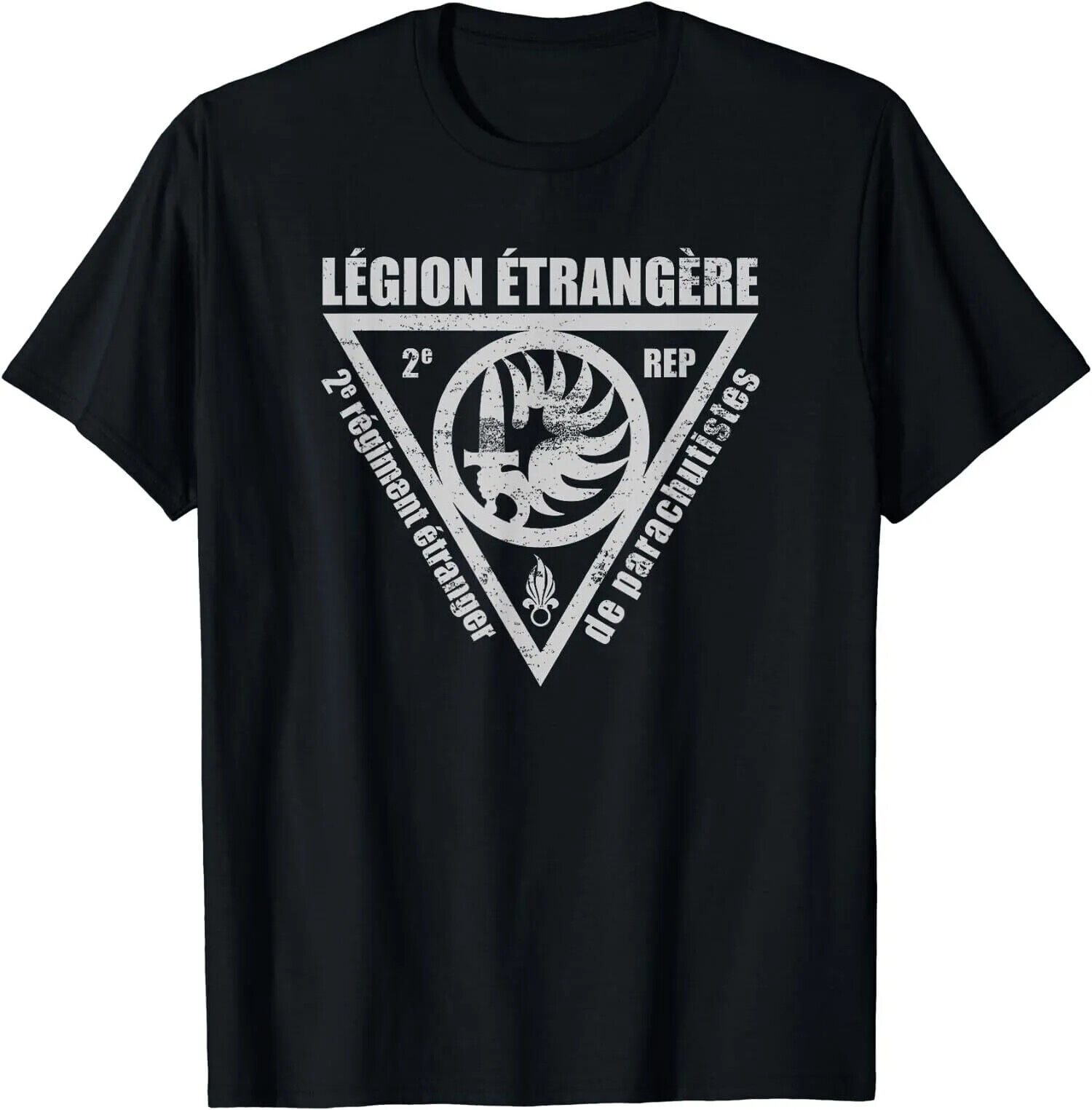 NEW Vintage Military French Foreign Legion Paratrooper T-Shirt ...