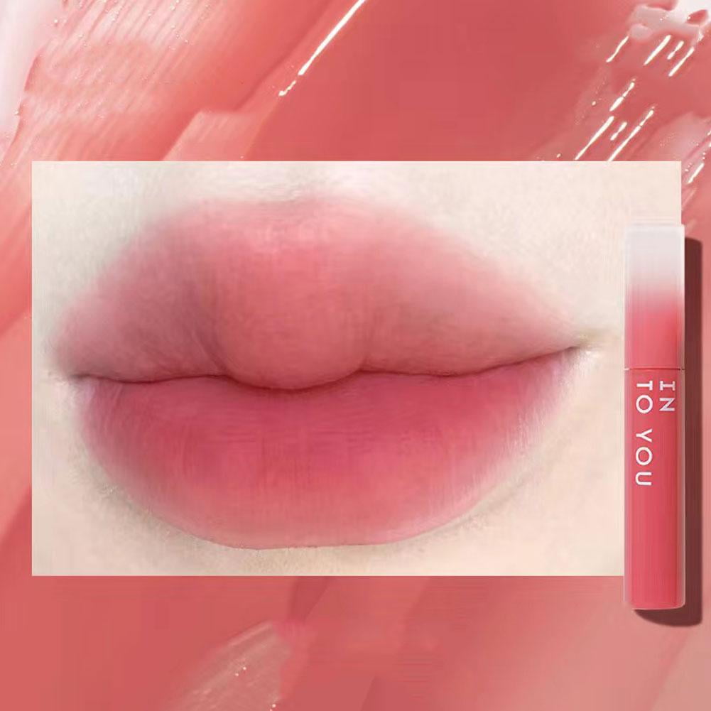 NEW-Water Mist Lip Glaze Matte Lipstick and Lip Gloss Are Not Easy to Stick to Cu