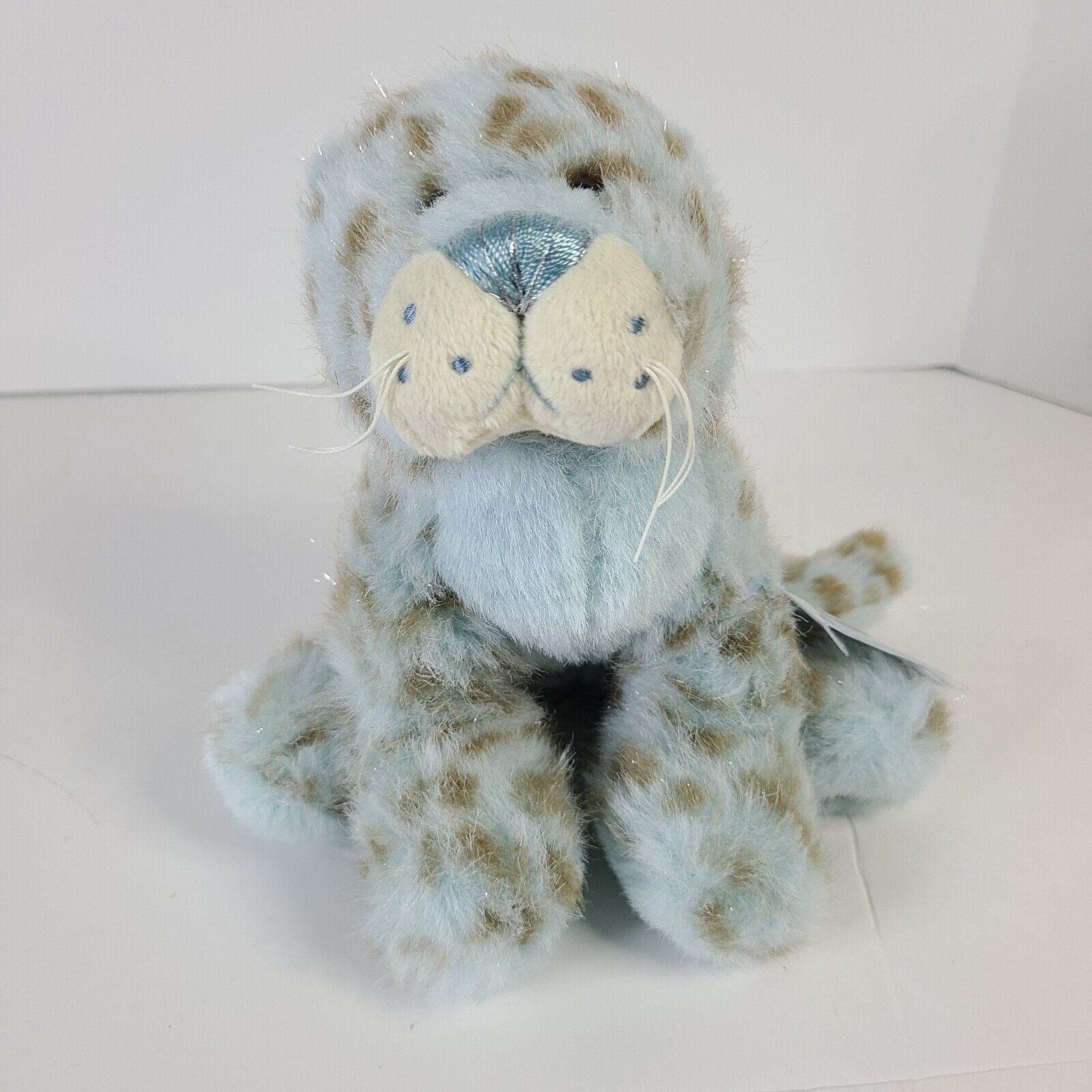 NEW Webkinz Icy Mist Leopard Regular Size Plush With Sealed Code Bonus 1 Pack Webkinz Card