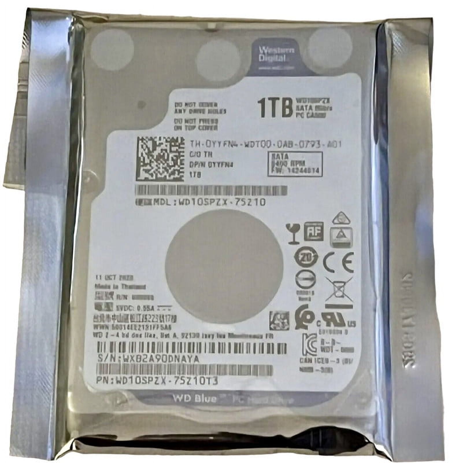 NEW Western Digital WD 1 TB 2.5" HARD DRIVE SATA III 5400RPM For PS4 ...