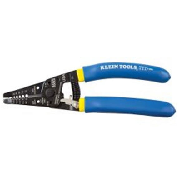 Klein Tools Electrical Wire Stripper/Cutter 11055 with Strong-Gripping ...