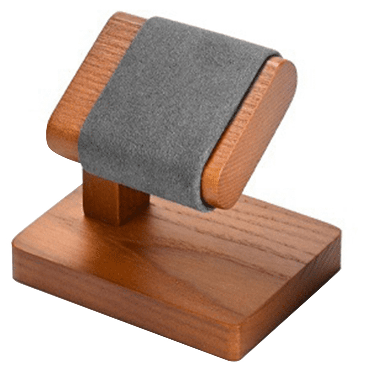 NEW Wooden Watch Rack T-Shaped Jewelry Display Stand SolidWood Bracelet ...