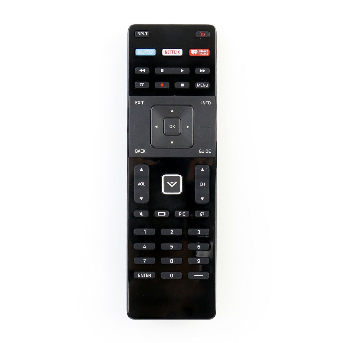 NEW XRT122 TV Remote Control with XUMO NETFLIX IHEARTRADIO Shortcut Key ...