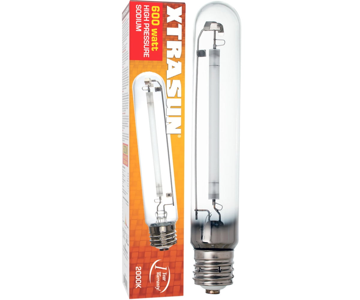 NEW Xtrasun High Pressure Sodium (HPS) Lamp, 600W, 2000K In Box ...