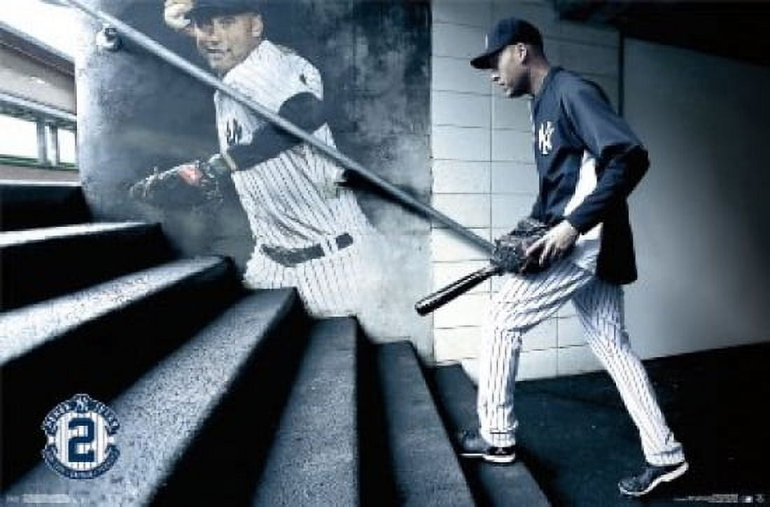 NEW YORK YANKEES Derek Jeter Retirement Poster (24 x 36) - Walmart.com