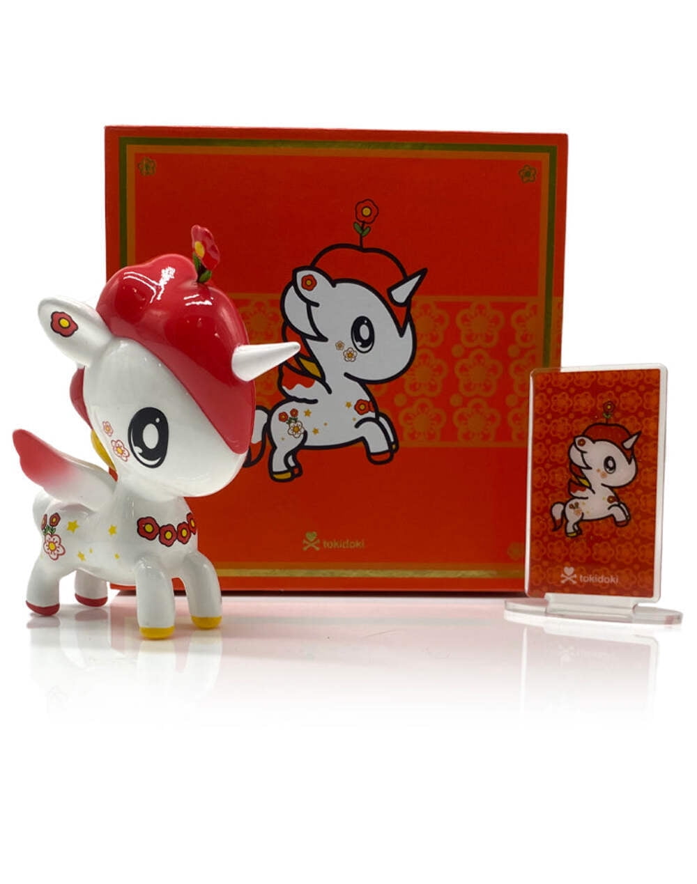 NEW tokidoki Red Flower Sofubi Unicorno Collectible Art - Walmart.com