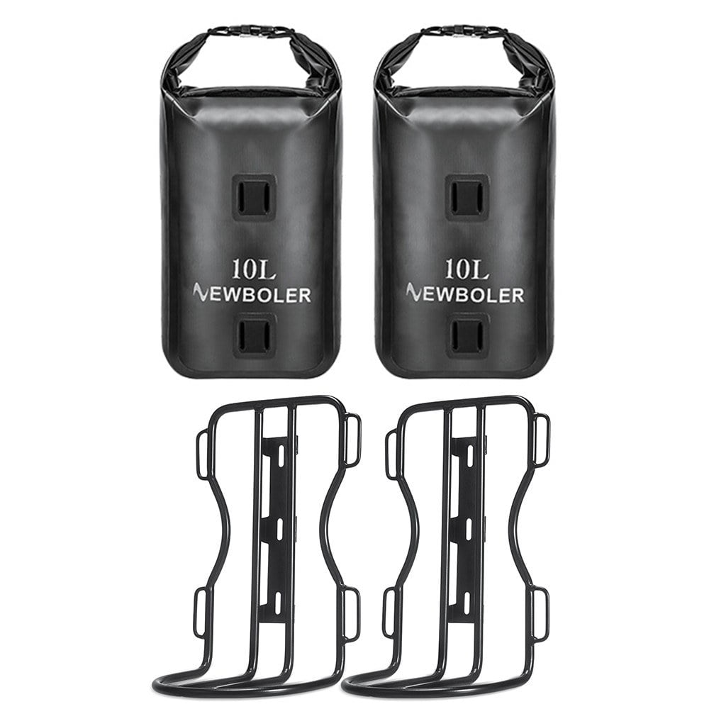 NEWBOLER 10L Waterproof Bike Fork Bag Lightweight Bicycle Storage Sack ...